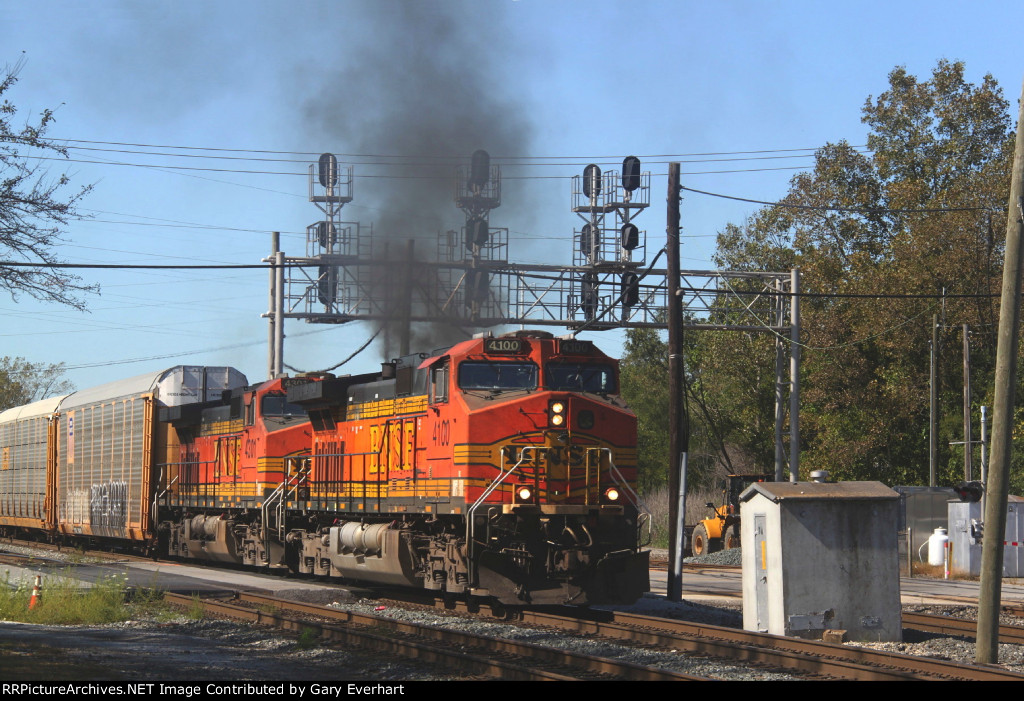 BNSF D9-44CW #4100